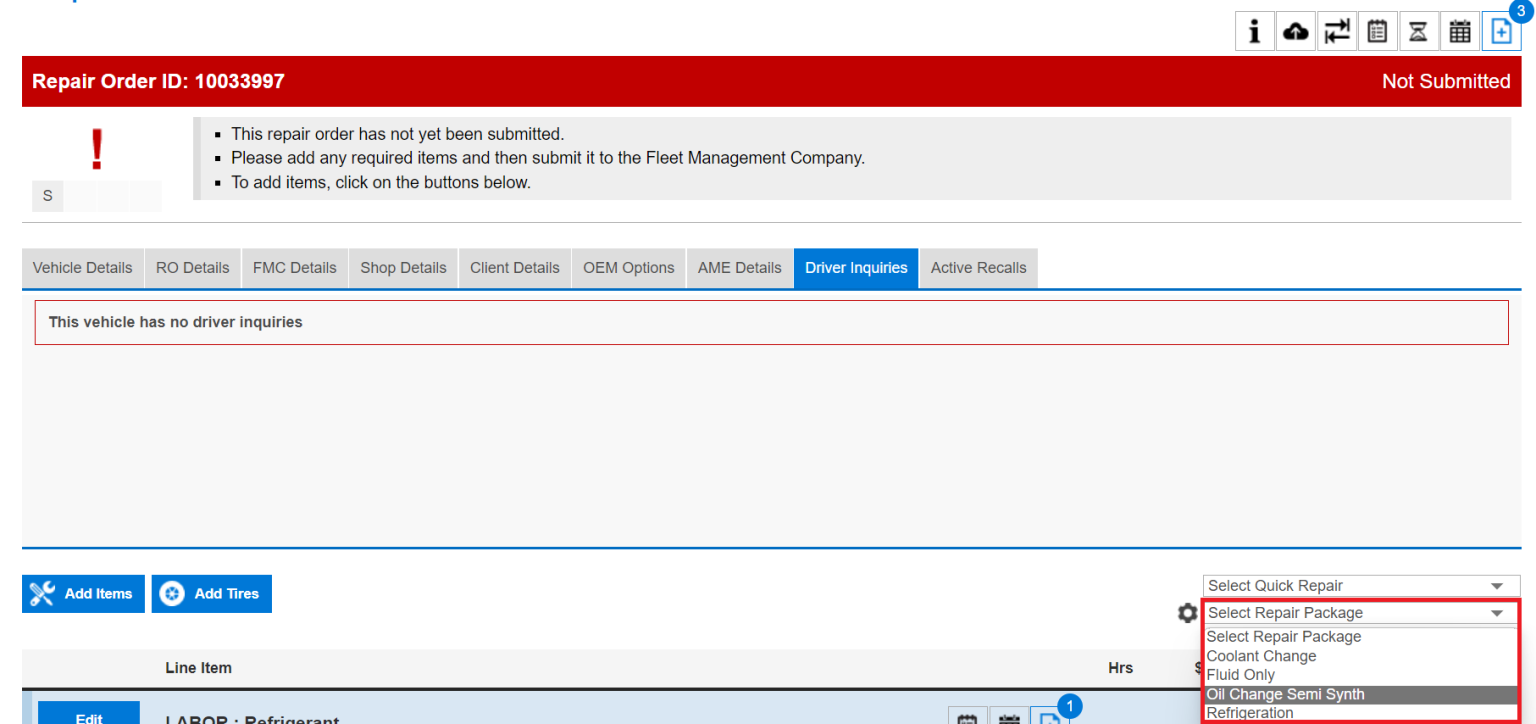 Repair Packages | Auto Integrate